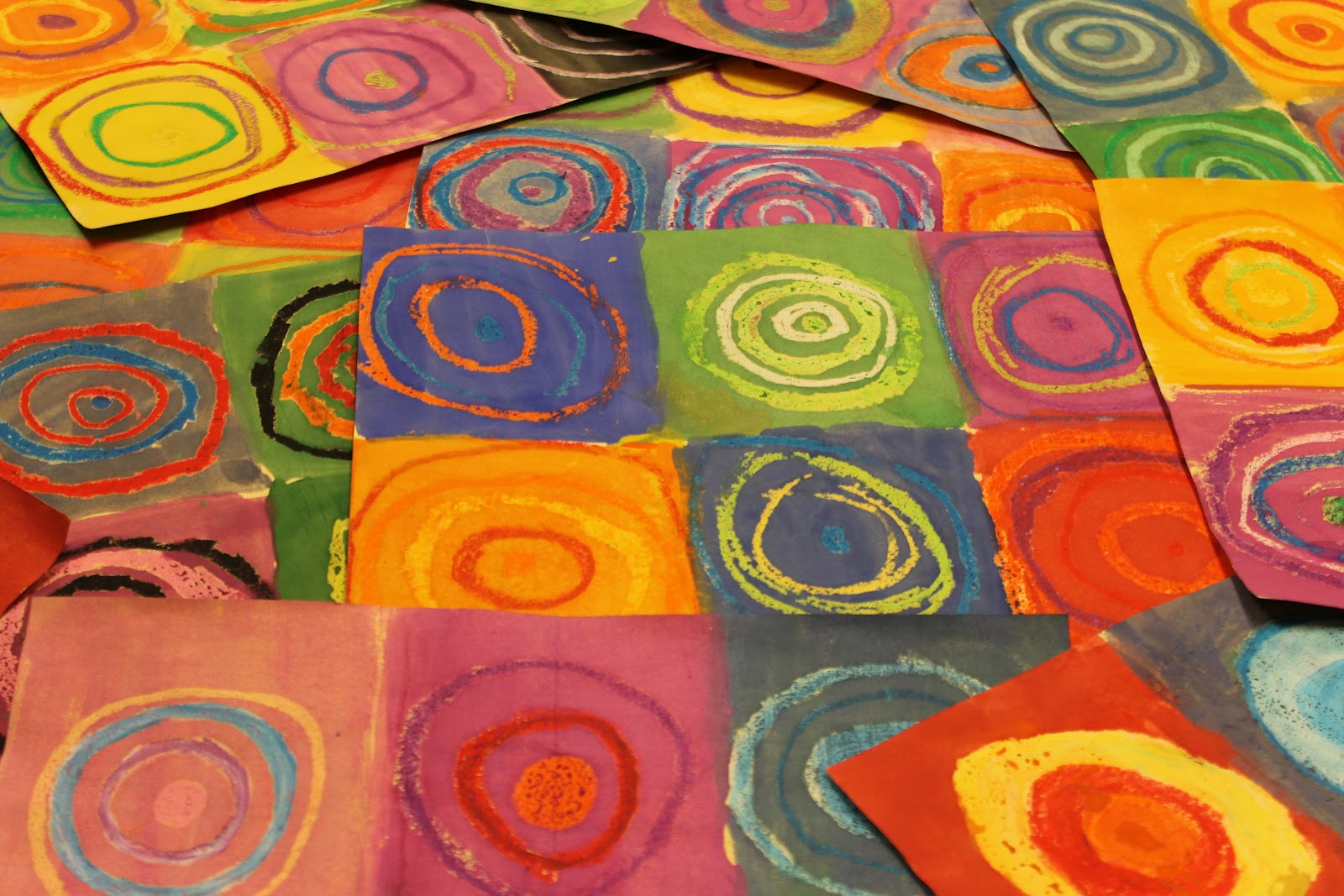 The Elemental Art Room: Kandinsky Color Studies