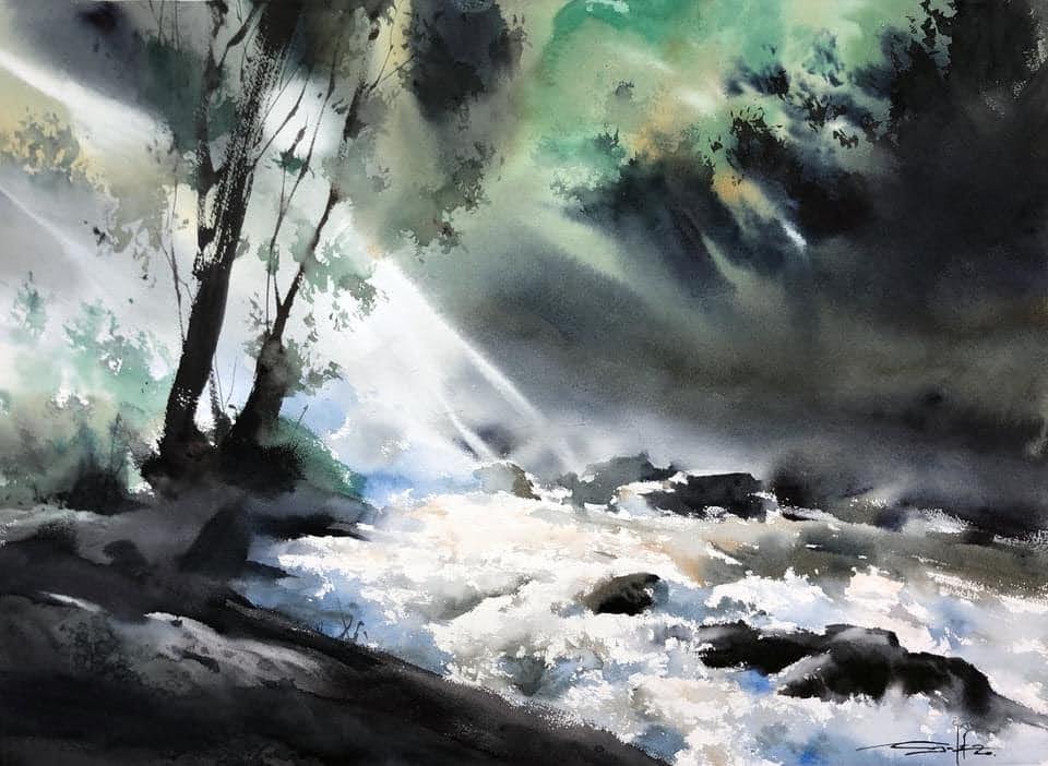 The Watercolour Log: Watercolour Paintings 79