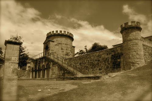 On The Convict Trail: The Guard Tower, Port Arthur