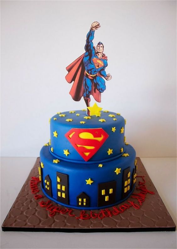 113 ideas para decorar una Fiesta de Superman