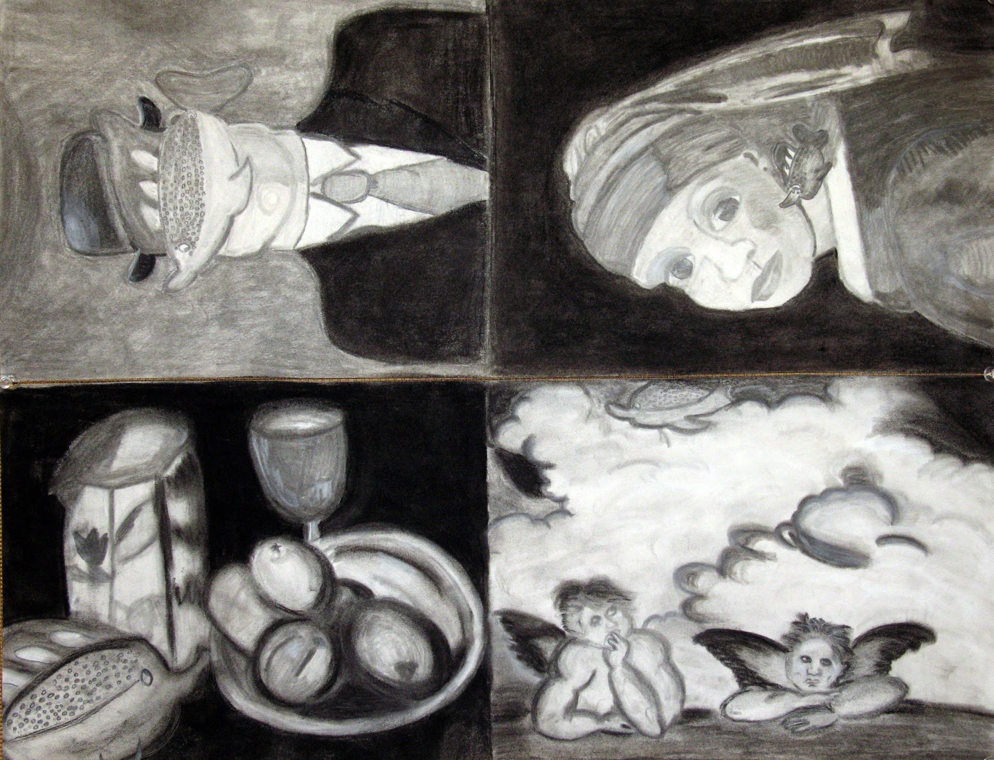 Drawing 101 & 102: Examples of Art History Drawings