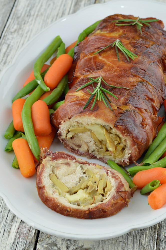 Piept de curcan umplut cu ciuperci - CAIETUL CU RETETE