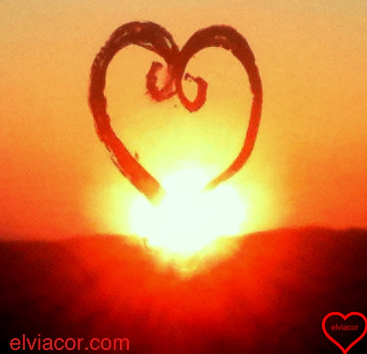 Corazones con Corazón: Sol de Corazón Cristalino . Elvia Cor.