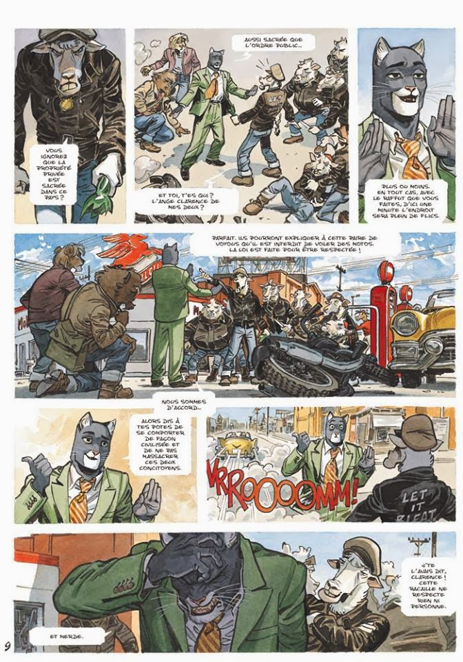 BLACKSAD GALLERY: Blacksad, Tome 5 : Amarillo 30 Page Preview