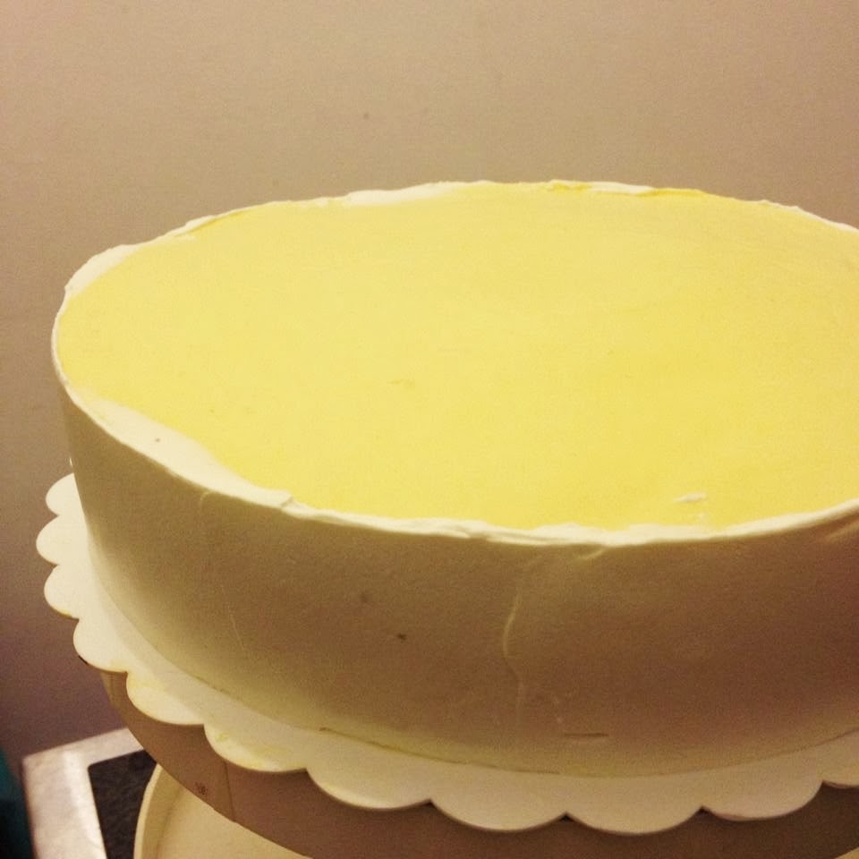 Mandy's baking journey: Mango Mousse cake