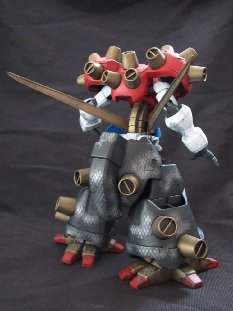 NG 1/144 Devil Gundam painted and scratch build by ka-kun