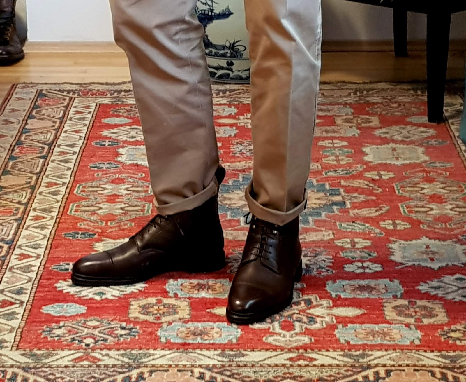 Landless Gentry: Perfect Boot Option for Winter - Meermin's Dark Brown ...
