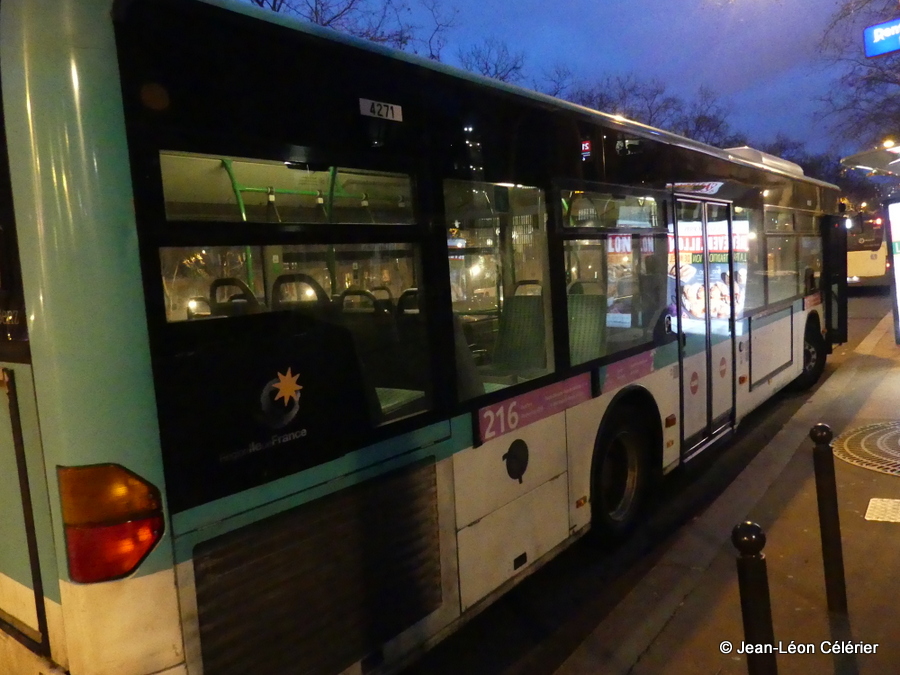 Les Tramways,Métro,RER,Bus de la RATP: Bus 216