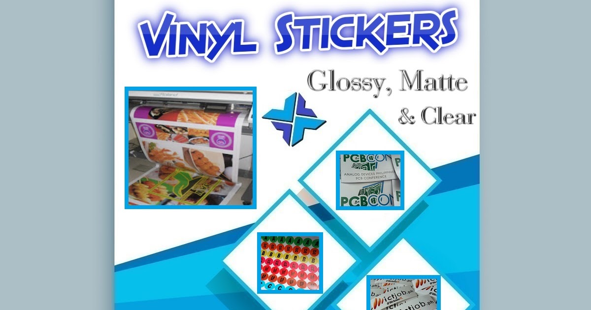 Custom Vinyl Stickers - Glossy, Matte, Clear Labels & Decals ...