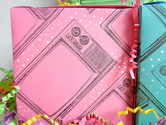 DIY: Hand Stamped Retro Wrapping Paper + Giveaway! - Running With A ...