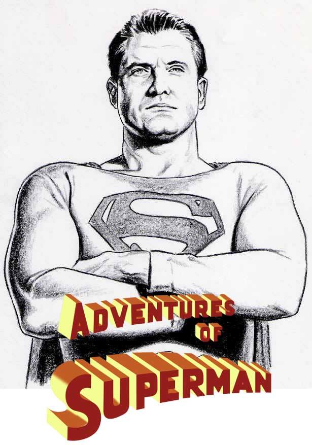 patart: George Reeves THE ADVENTURES OF SUPERMAN