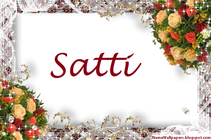 Satti Name Wallpapers Satti ~ Name Wallpaper Urdu Name Meaning Name ...
