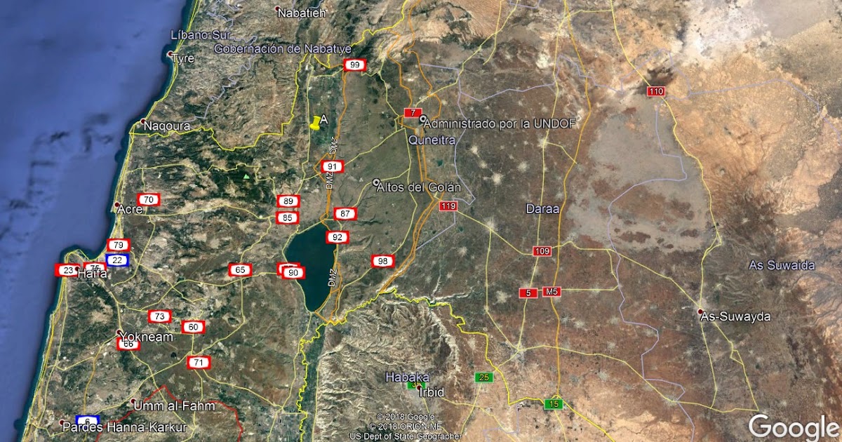 ArqueoLugares: EYNAN / AIN MALLAHA prox. Safad. Israel