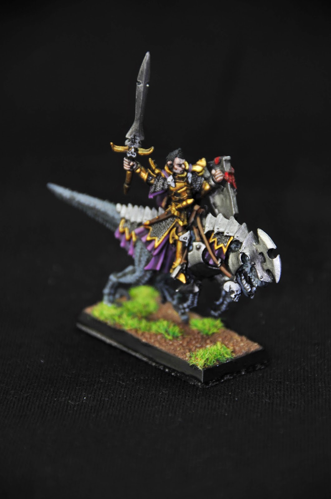 Death Knight Painting: Dread Lord on Cold One