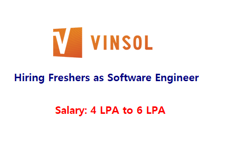Salary: 10 LPA | Vinsol Job Openings for Freshers | Software Engineer ...