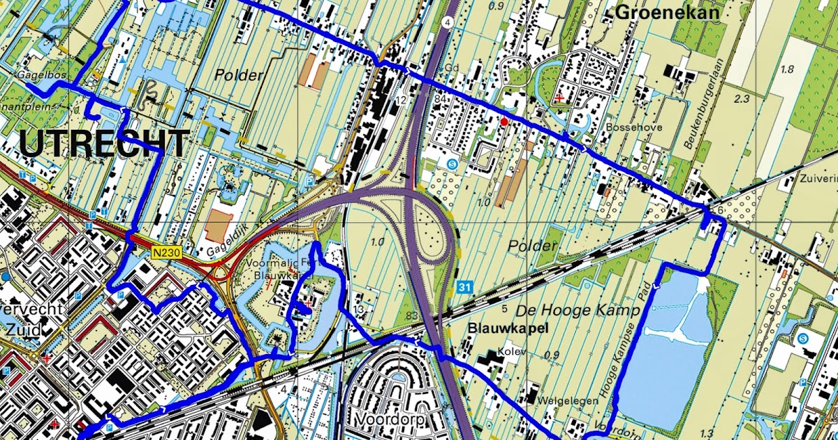 Wandel, fiets en vakanties : Utrecht-Overvecht