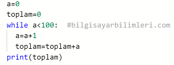 MUSTAGOR : PYTHON ÖRNEKLERİ