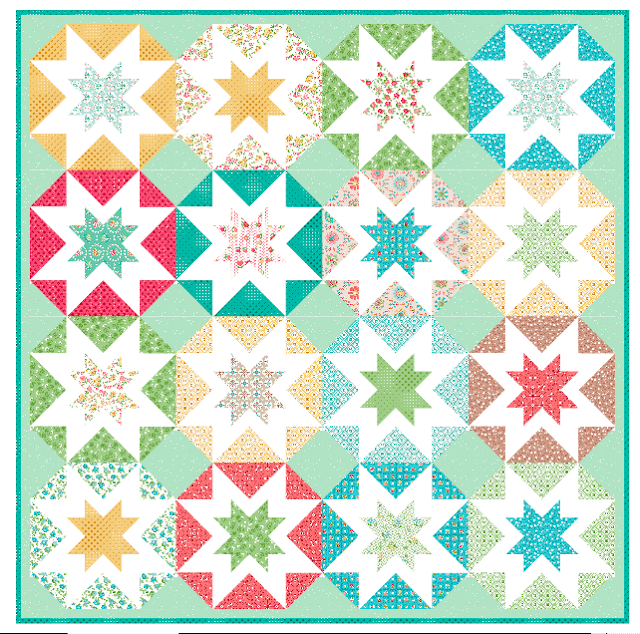 Abloom Quilt Along- Week 1