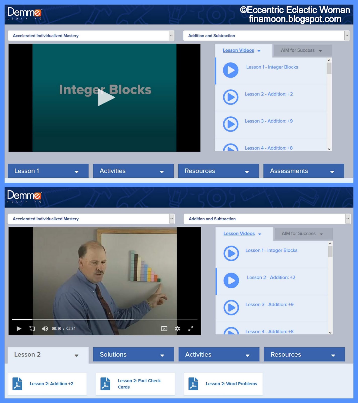 Eccentric Eclectic Woman: Math-U-See Accelerated Individualized Mastery ...