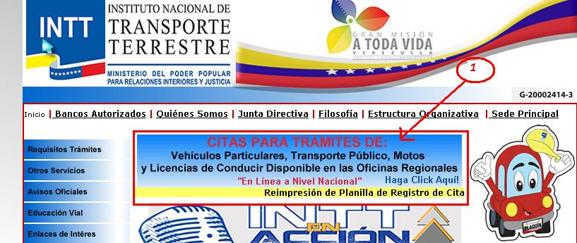 Servicios INTT Barcelona: Solicitud de citas para Tramites en I.N.T.T.