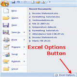 Cara Menampilkan Tombol Option pada Excel 2007