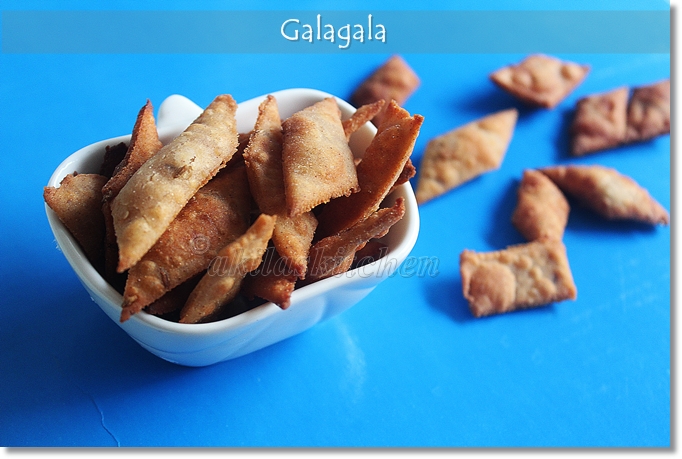 Galagala/Wheat snacks/Diamond cuts - Learning-to-cook