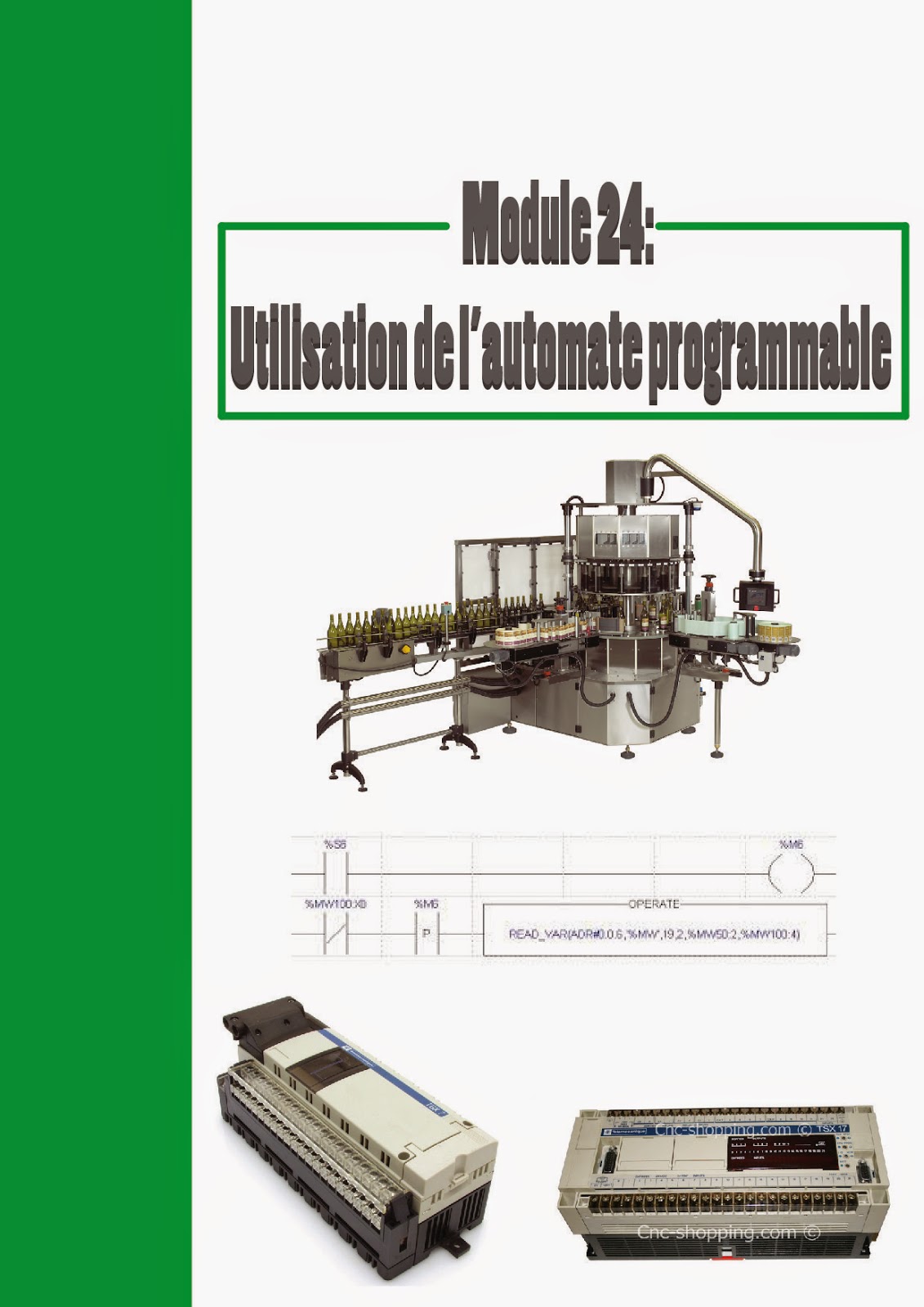 Module 24: Utilisation de l’automate programmable.(esa) | electromecanique