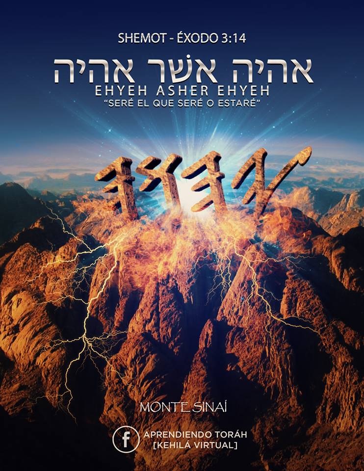 EHYEH ASHER EHYEH “SOY/SERÉ EL QUE SOY/SERÉ”