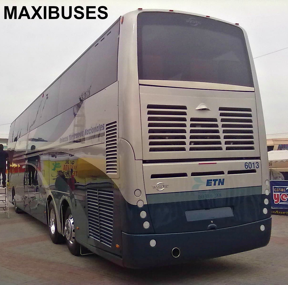 MAXIBUSES: ENLACES TERRESTRES NACIONALES (ETN) - DOS PISOS