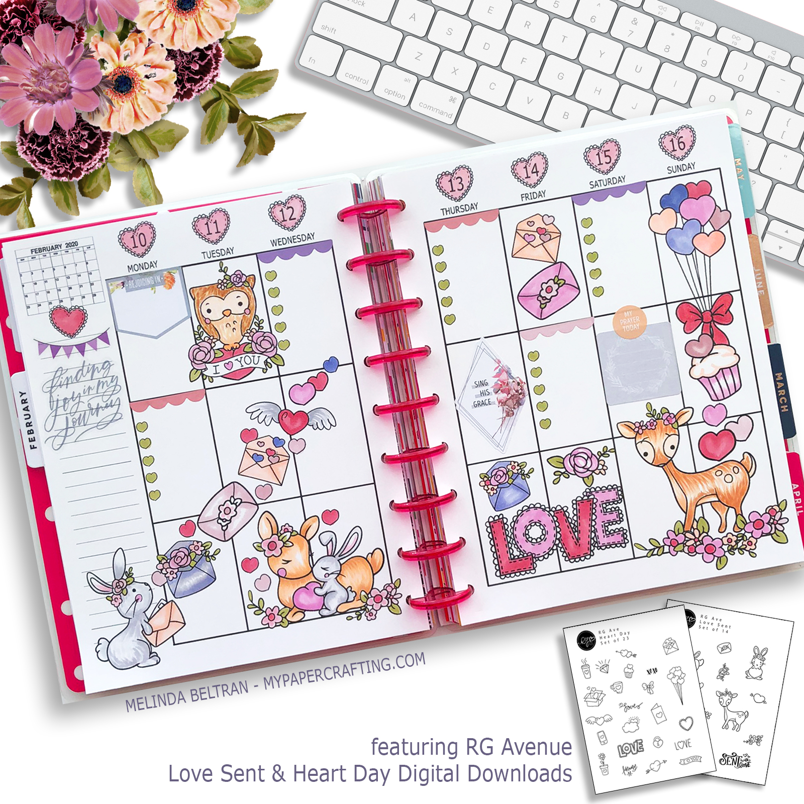 CraftyMelinda.com: Weekly Plan With Me Classic Happy Planner Spread ...