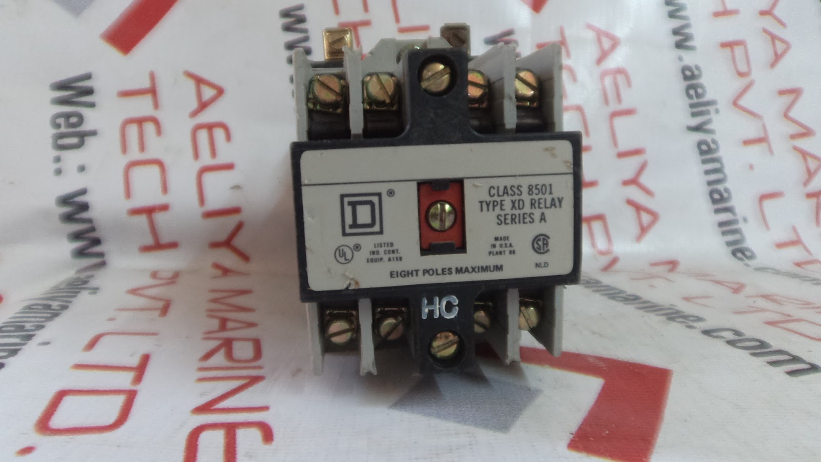 SQUARE D CLASS 8501 XD INDUSTRIAL CONTROL RELAY - Aeliya Marine