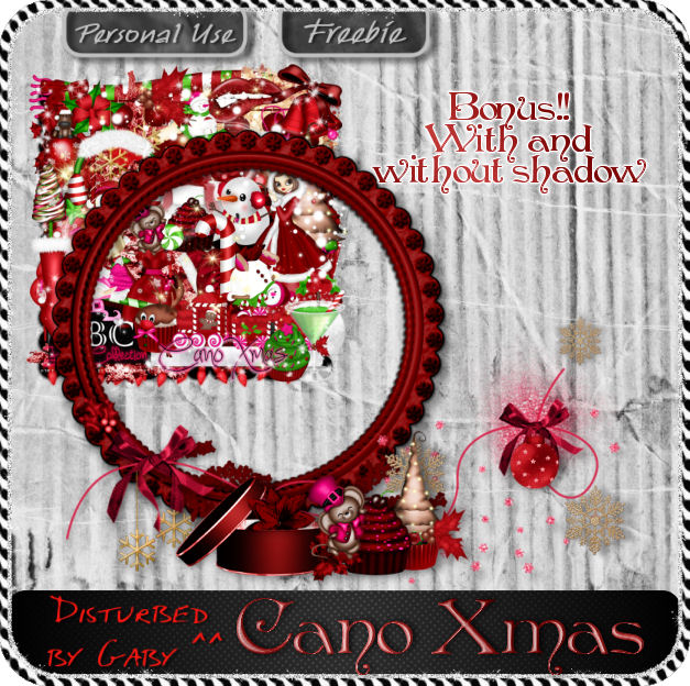 Disturbed PSP tutorials: Freebies Cluster frames: Cano Xmas