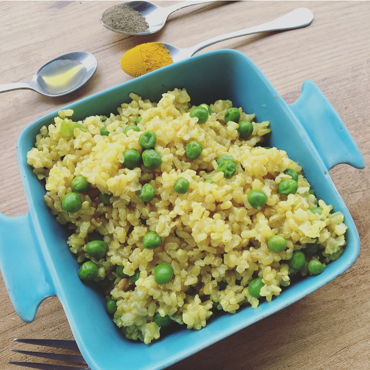 Arroz con guisantes y cúrcuma - ¿qué es una proteína vegetal completa ...