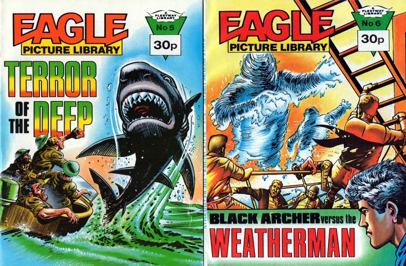 CRIVENS! COMICS & STUFF!: EAGLE PICTURE LIBRARY COVER GALLERY...