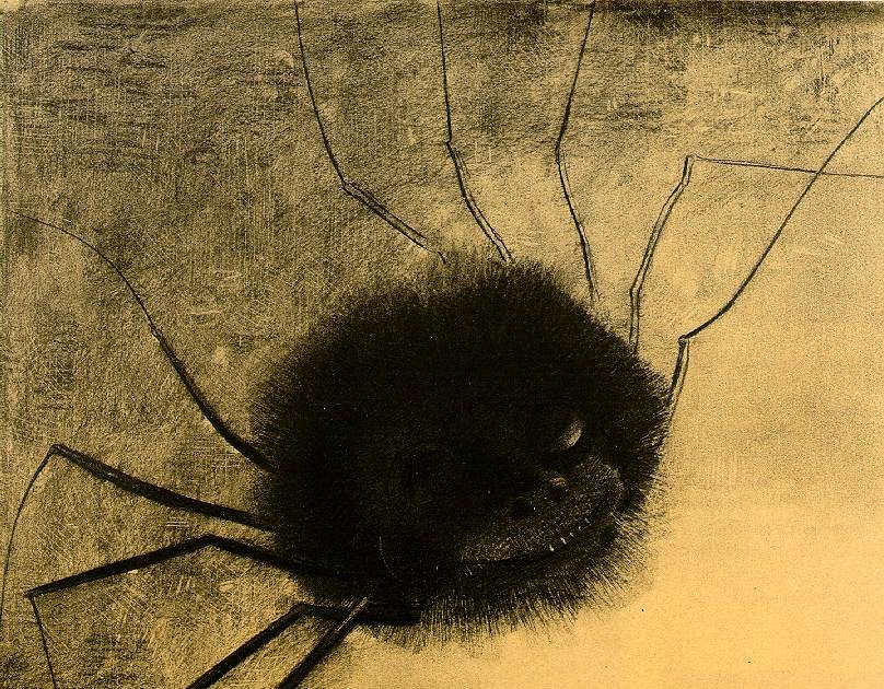 The Smiling Spider by Odilon Redon (Interpretation and Analysis)