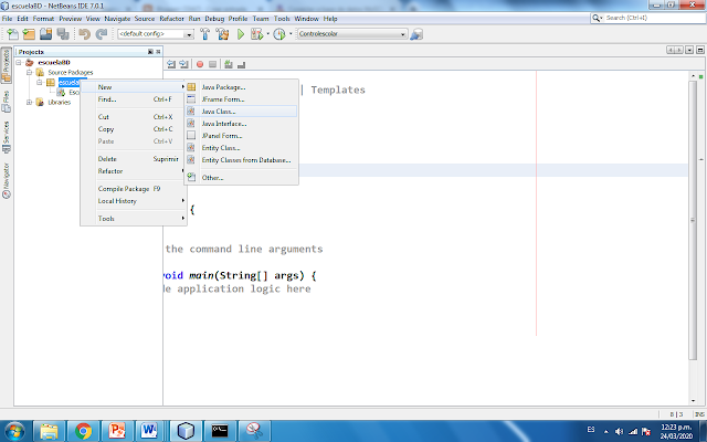 CEACI: 3.1 CONEXIÓN CON LA BASE DE DATOS MYSQL DESDE JAVA NETBEANS. CAP. 1