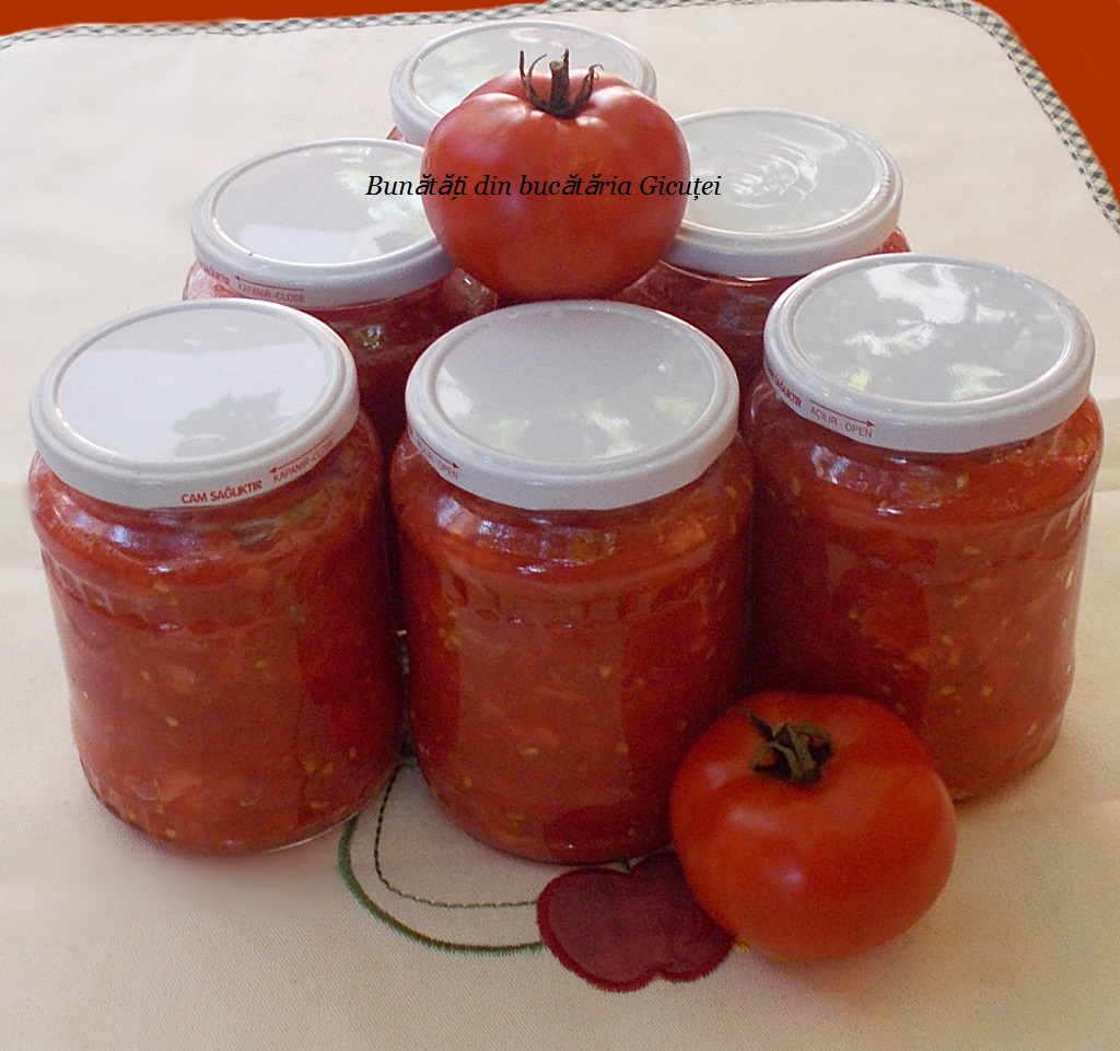 Suc de rosii - Bunătăți din bucătăria Gicuței