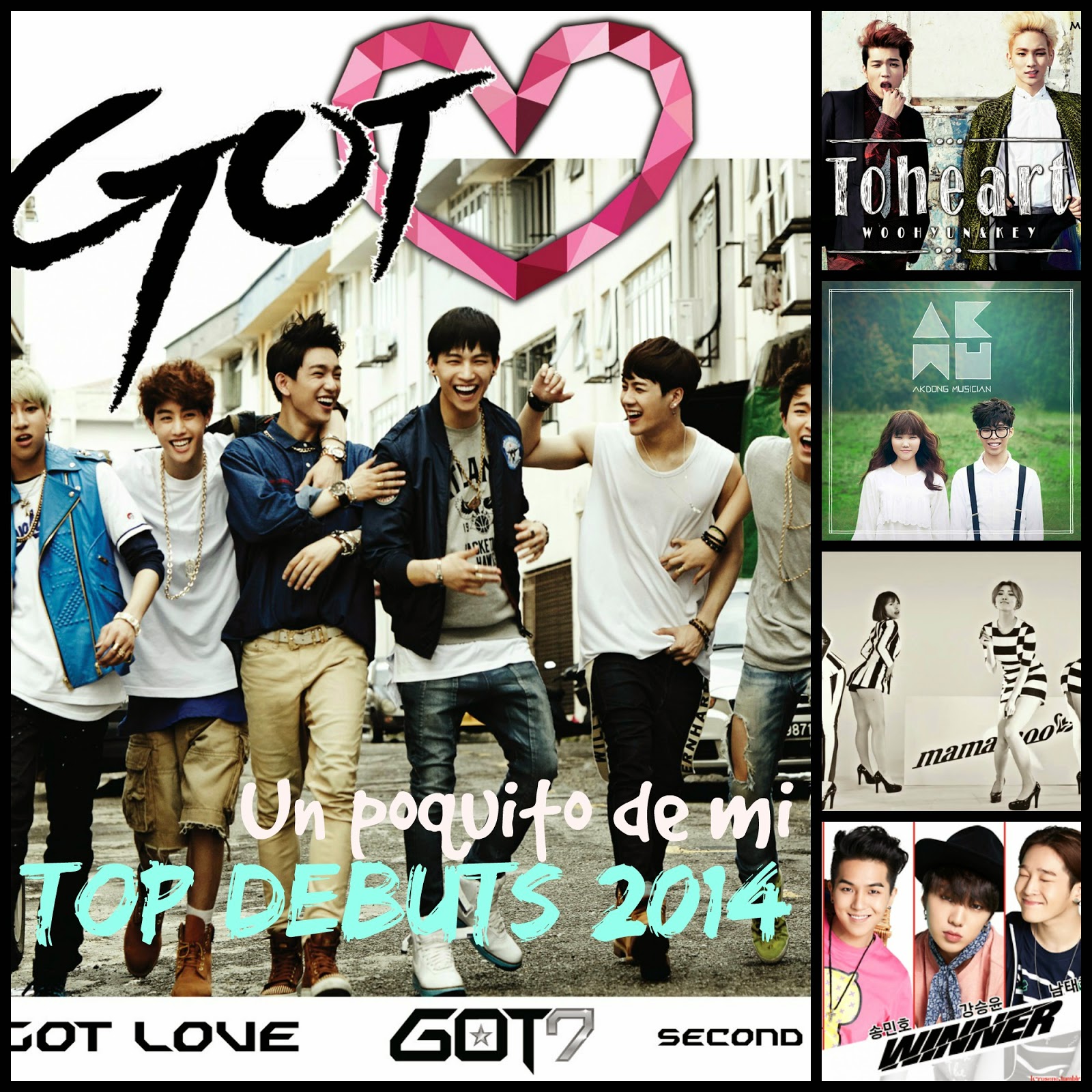 Un poquito de Mi: Mis favoritos de 2014: Debuts K-POP (grupos)