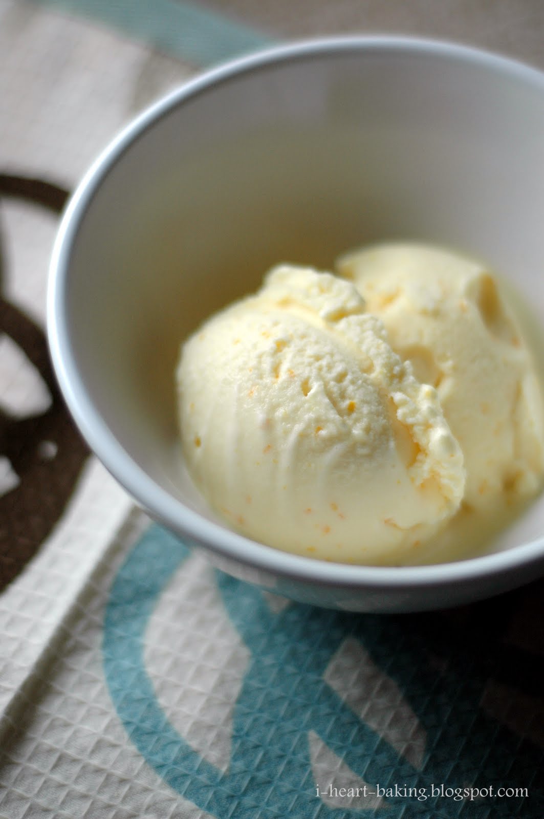 i heart baking!: orange creamsicle ice cream