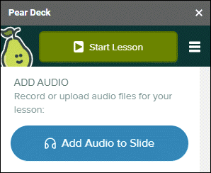 Control Alt Achieve: Adding Audio to Pear Deck Google Slides Activities