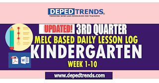 KINDERGARTEN DAILY LESSON LOG (DLL KINDER) QUARTER 3 SY 2022-2023