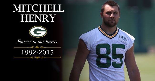 PACKERVILLE, U.S.A.: Former Packers TE Mitchell Henry dies at 24