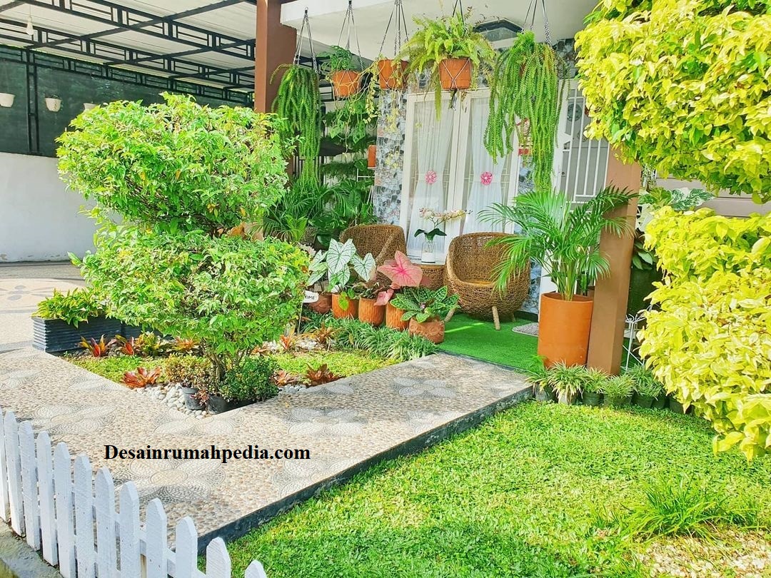 Inspirasi Cara Menata Teras Lebih Asri dengan Taman Hijau Segarkan Mata ...