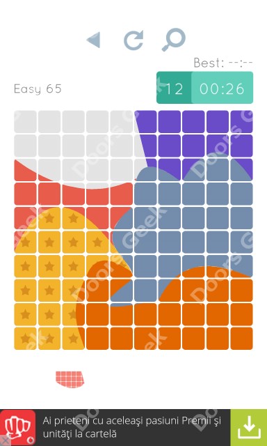 Blocks & Shapes [Easy] Level 65 Solution ~ Doors Geek