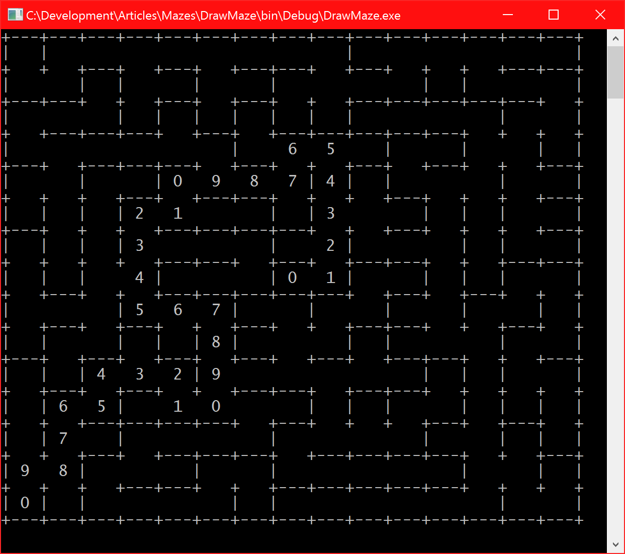 Jeremy Bytes: More Maze Programming: A Non-Biased Algorithm Jeremy Bytes: More Maze Programming: A Non-Biased Algorithm