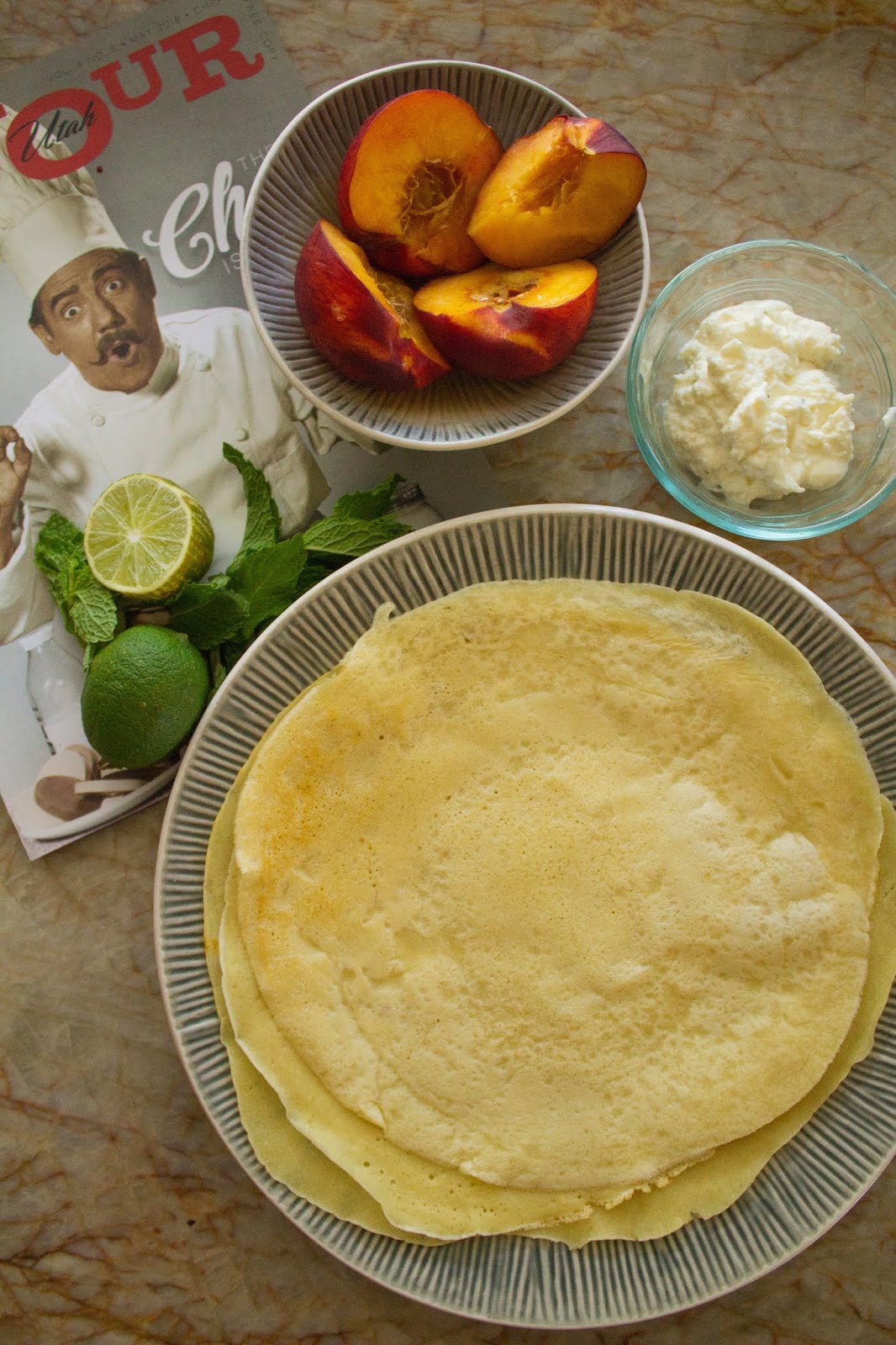 Kaylara Benfield: Citrus Ricotta Crepes