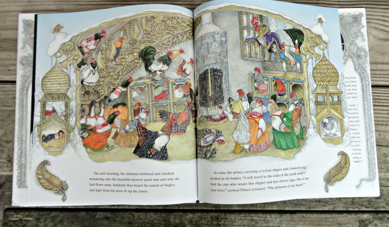 Book Review | Cinders A Chicken Cinderella by Jan Brett - Fresh Eggs ...