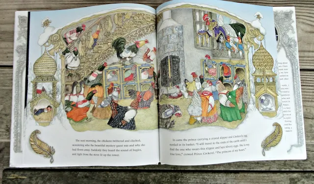 Book Review | Cinders A Chicken Cinderella by Jan Brett - Fresh Eggs ...