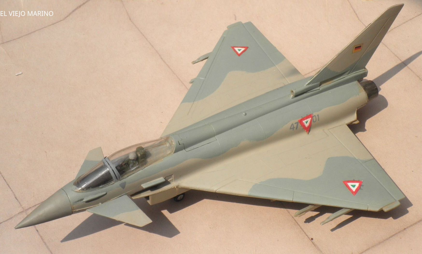 Modelismo Mexicano: Aviones Fantasticos de la FAM, Eurofighter