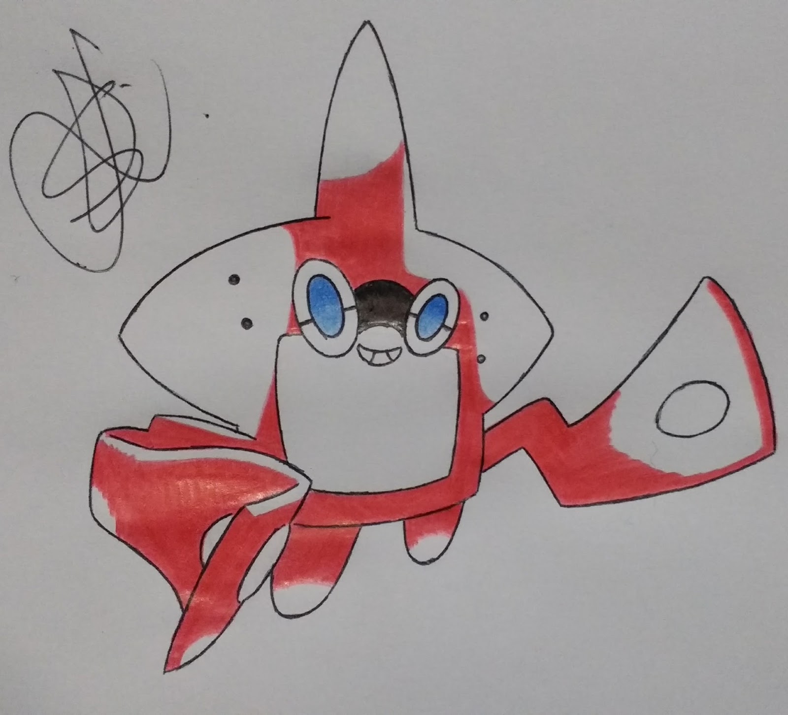 Tutorial de Desenho RotomDex